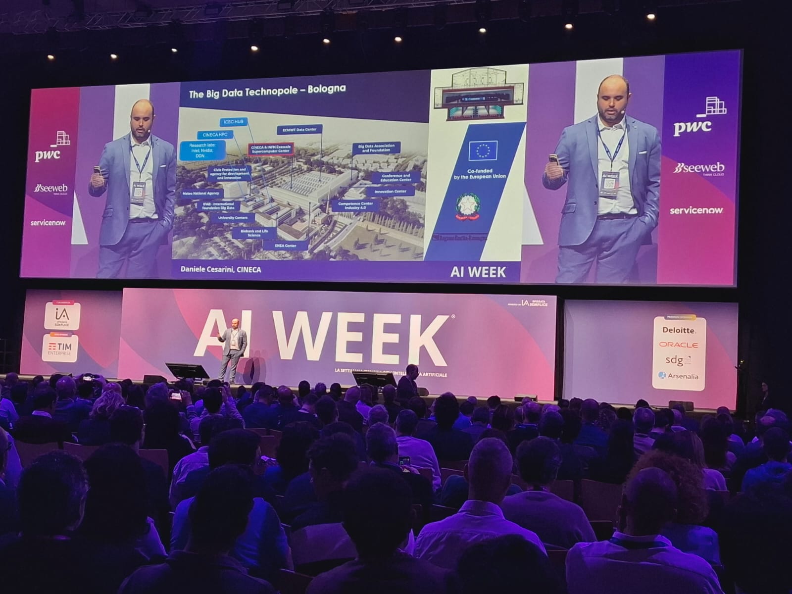 Leonardo supercomputer at AI week | HPC Cineca